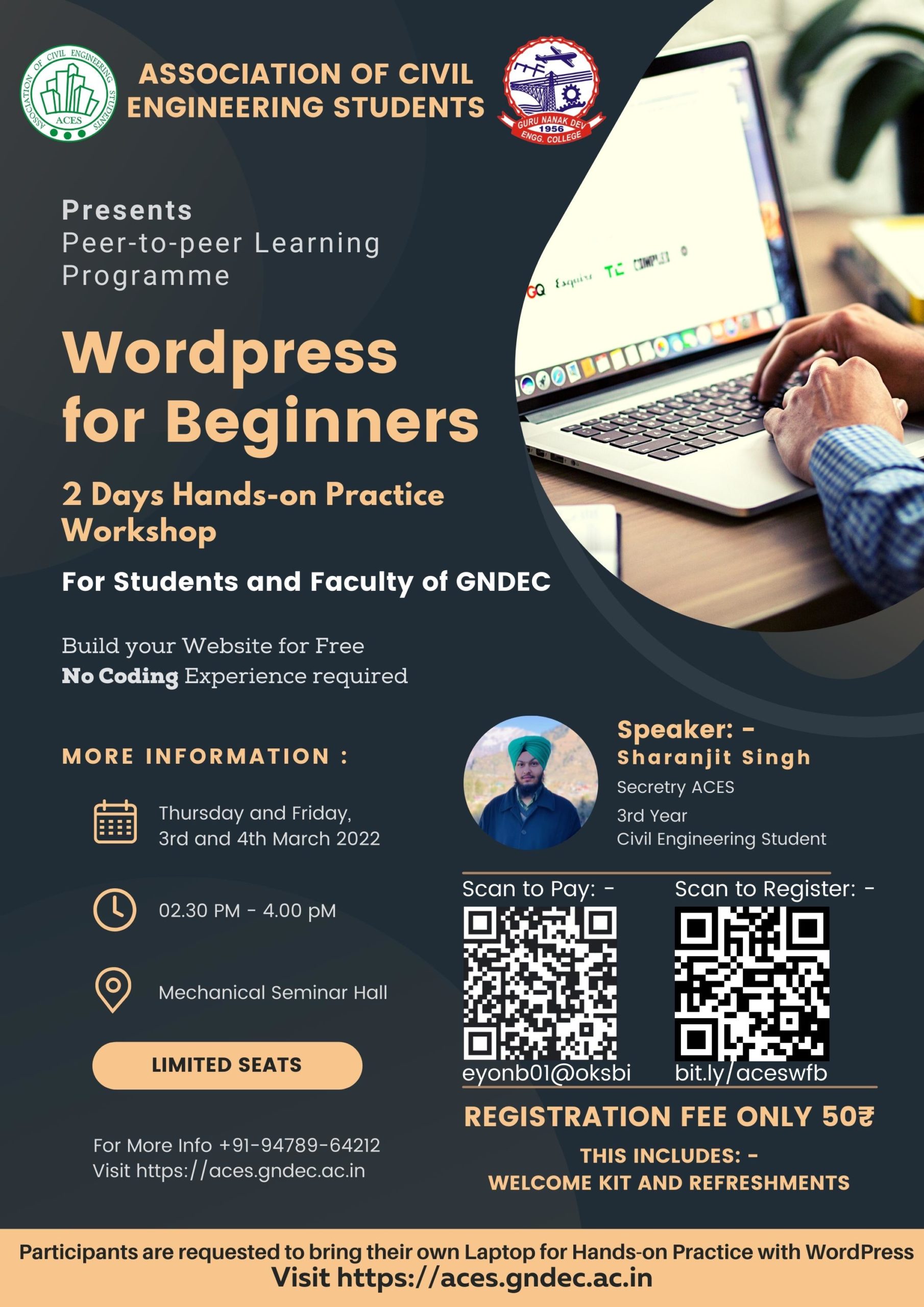 WordPress for Beginners - Association of Civil Engineering Students